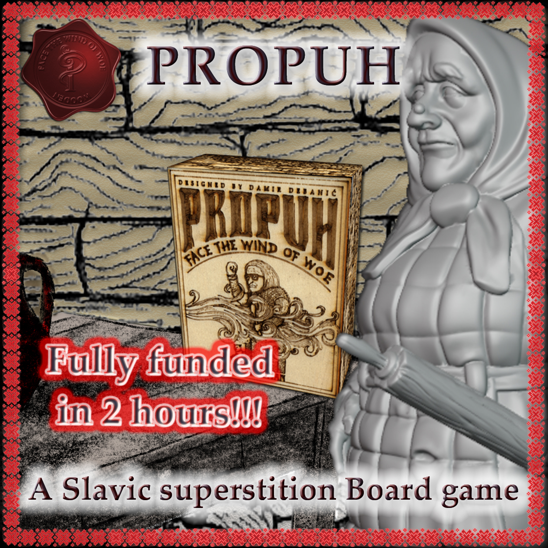 Social deduction board game in a horror setting - InterHuman